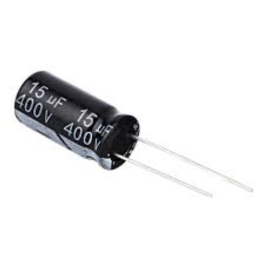 Electrolytic Capacitor 15uF 400 V